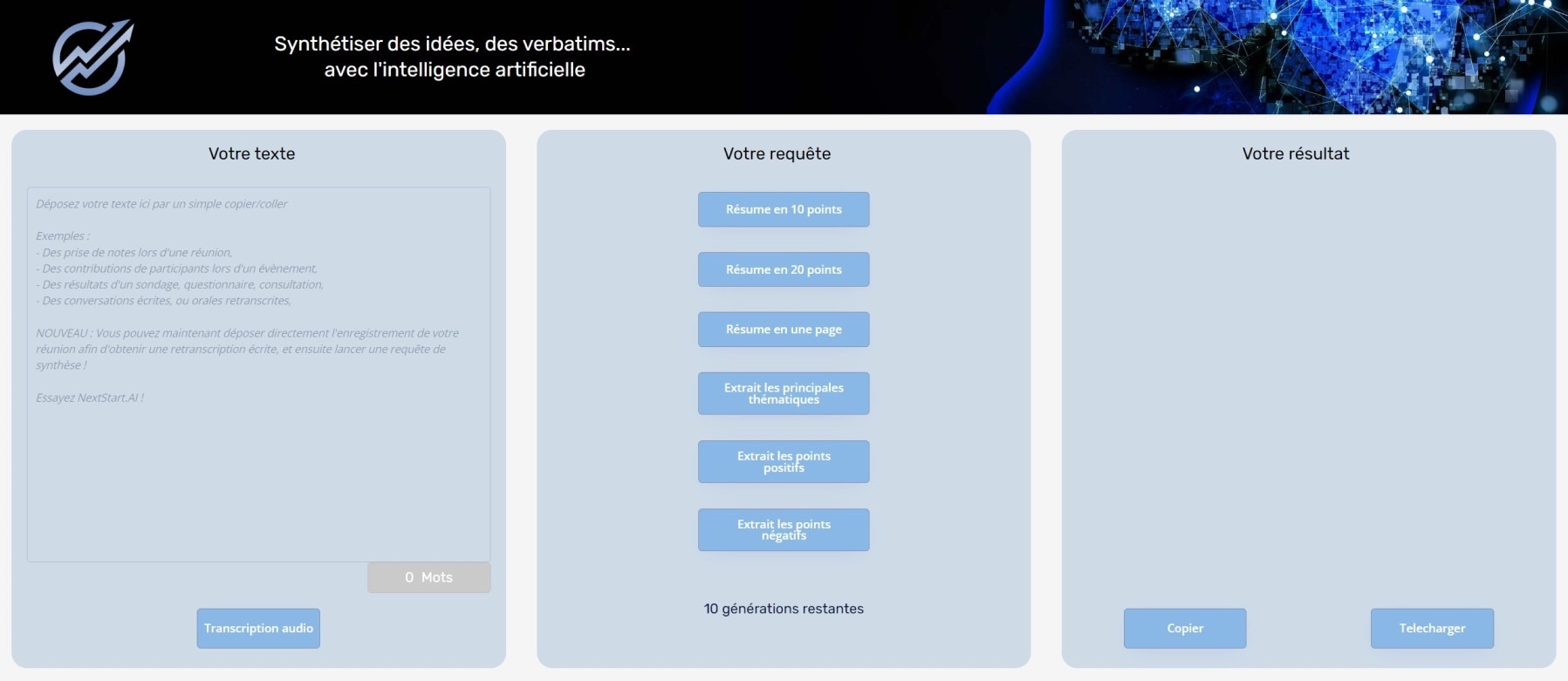 NextStart.AI | Reinvent your profession with ChatGPT and generative AI